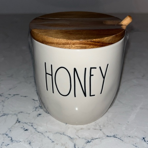 Rae Dunn | Kitchen | Rae Dunn Super Cute Honey Pot With Honey Dipper ...